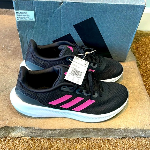 adidas | Shoes | Nib Womens Adidas Runfalcon 3 Blackpink | Poshmark